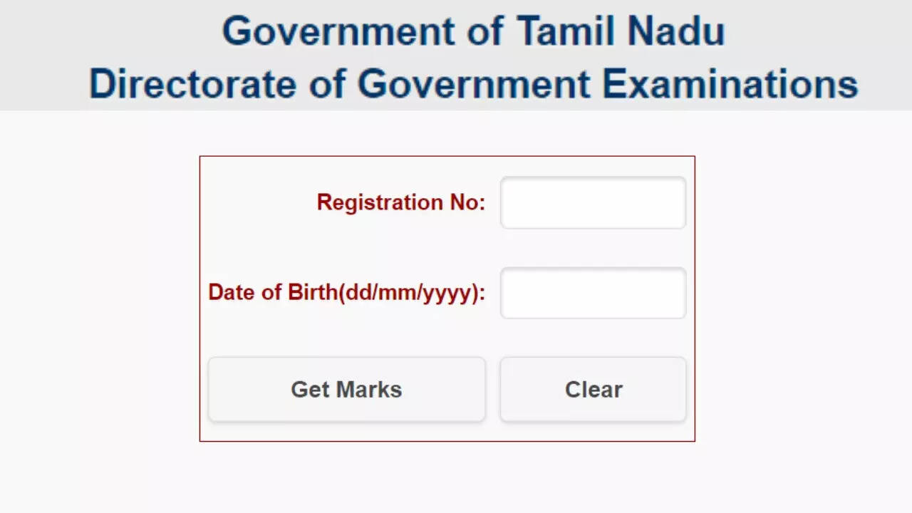 TN 12th Result 2023 Declared on www.dge.tn.gov.in, dge1.tn.nic.in, www ...