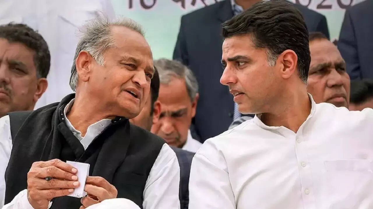Controversy between Sachin Pilot-Ashok Gehlot but test of Congress high ...