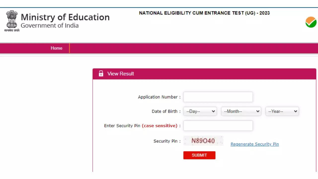 NEET UG Final Answer Key 2023 Released: at neet.nta.nic.in know how to ...