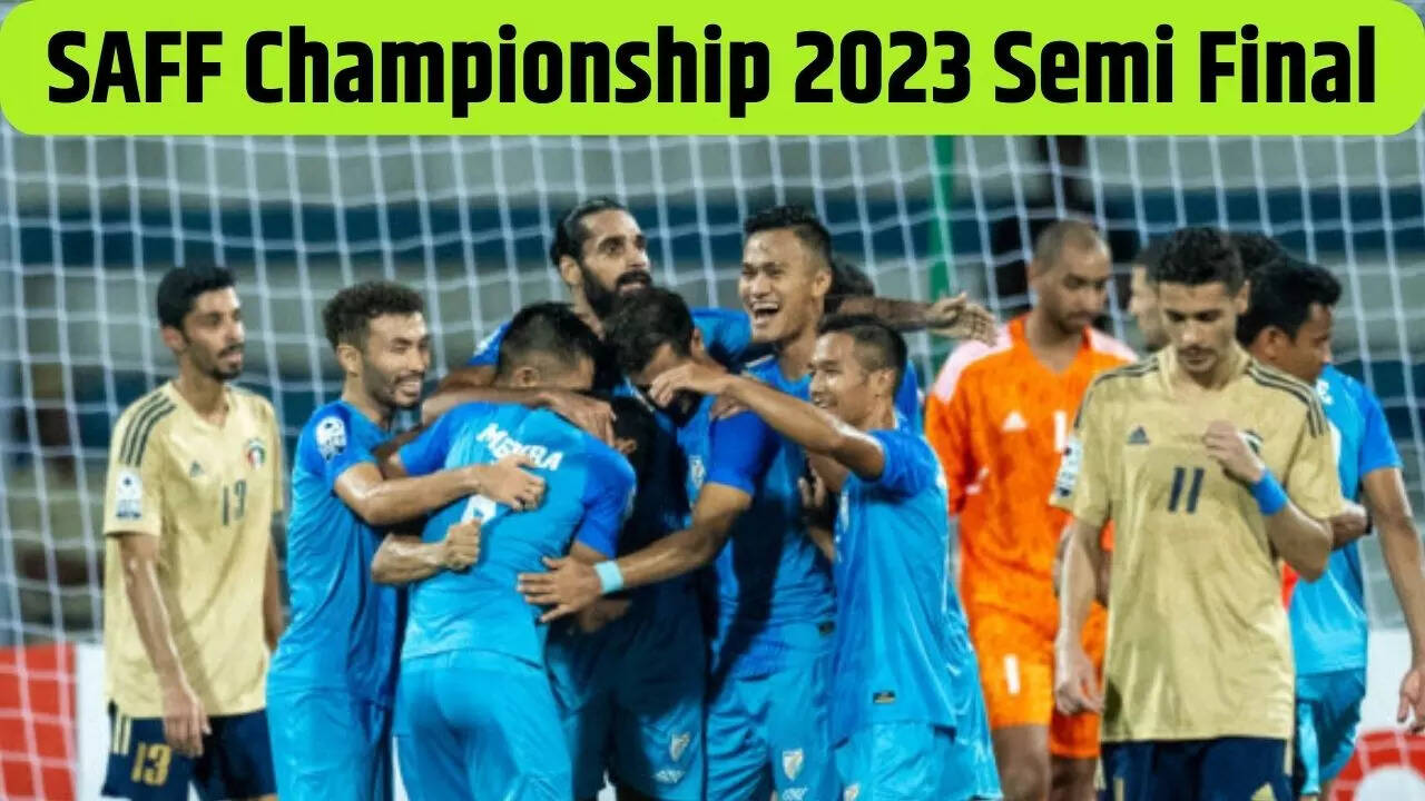 India will face Lebanon in the semi-finals of the SAFF Championship ...