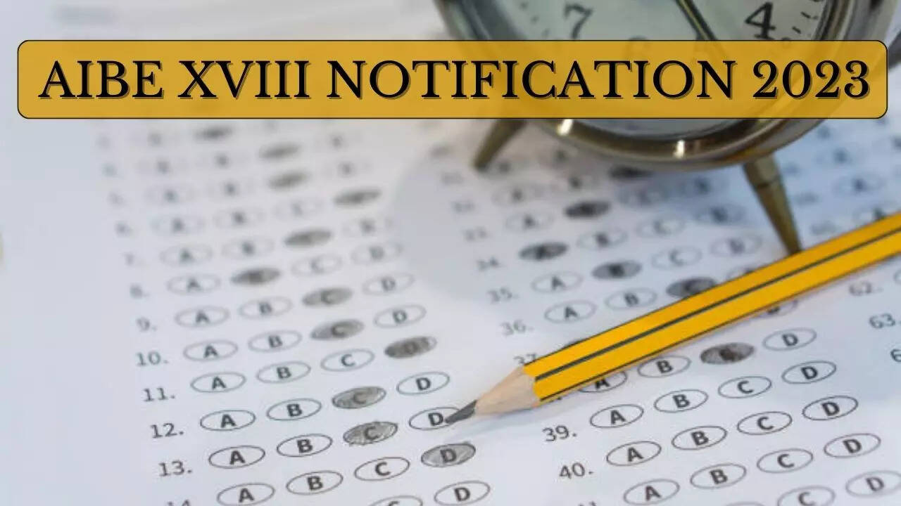 AIBE XVIII 2023: BCI All Indian Bar Examination XVIII Notification to ...