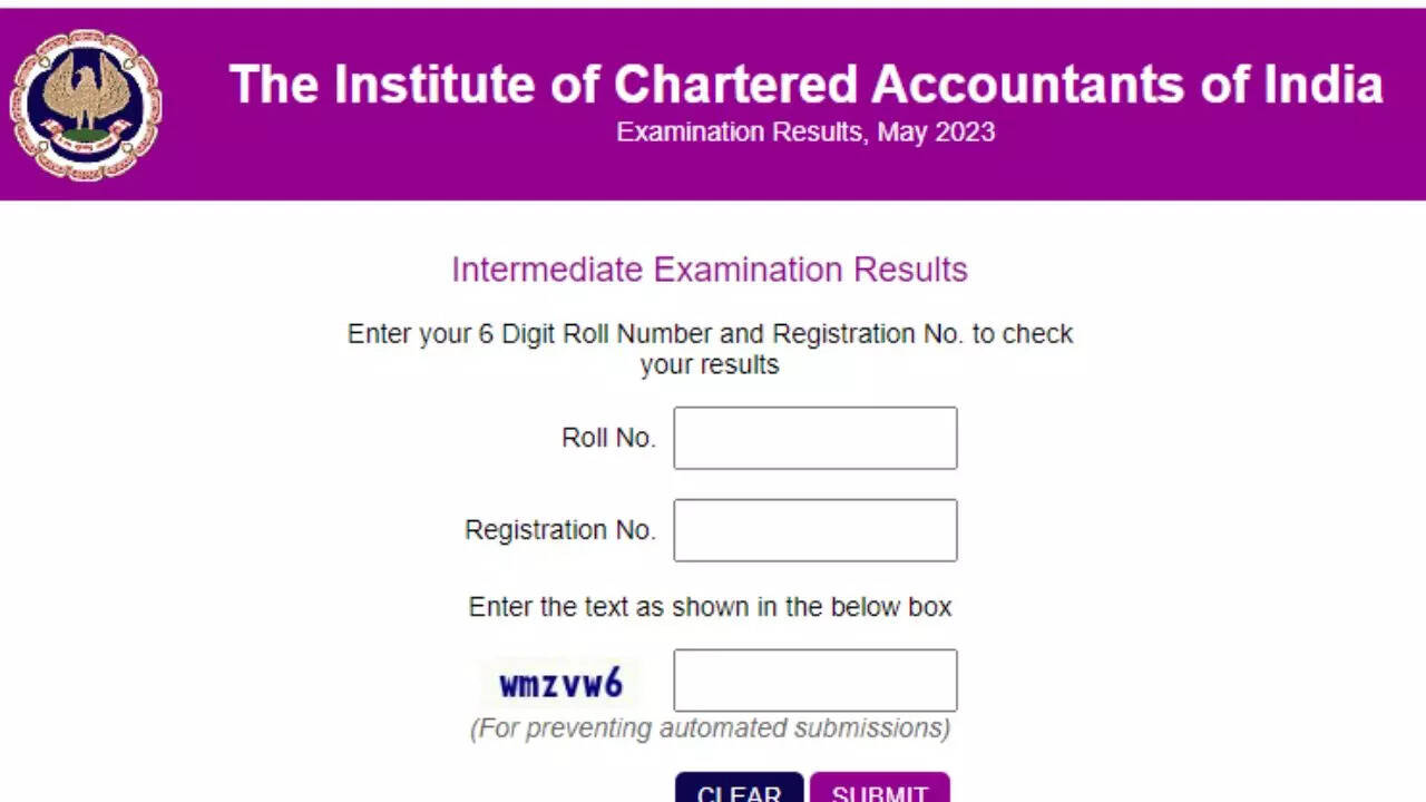 ICAI CA Foundation Result 2023 Today: at icai.org, icai.nic.in know how ...