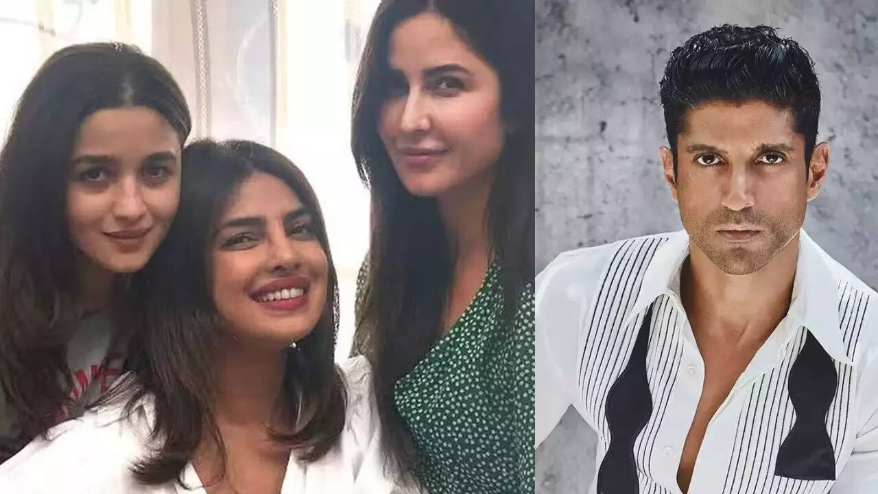 jee le zara farhan akhtar revealed that priyanka chopra katrina kaif ...