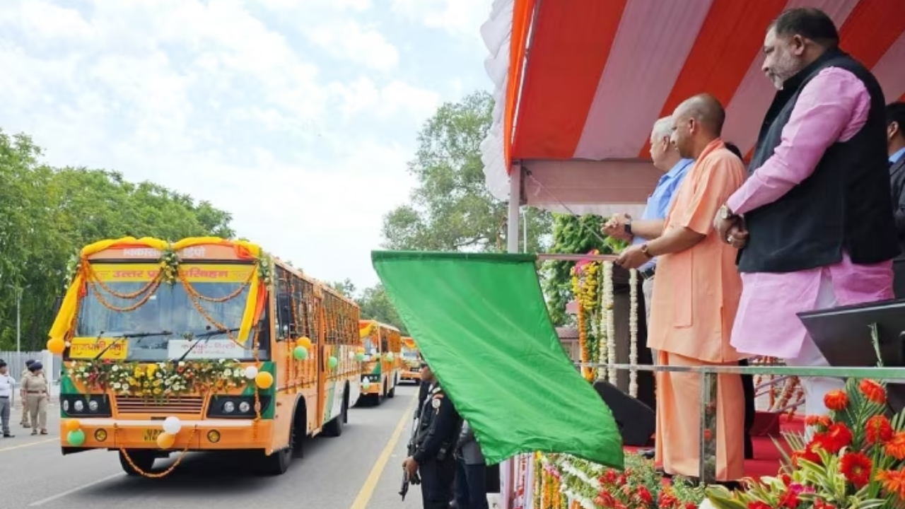 Rajdhani Bus Fare in UP, Yogi Adityanath Announcement Before Diwali ...