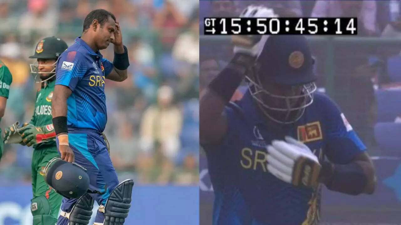 angelo mathews gives video proof to icc raises question on timed out ...