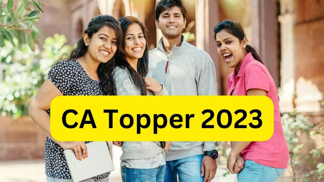 CA Result 2023 Toppers List Released at icai.nic.in and icai.nic.in ...