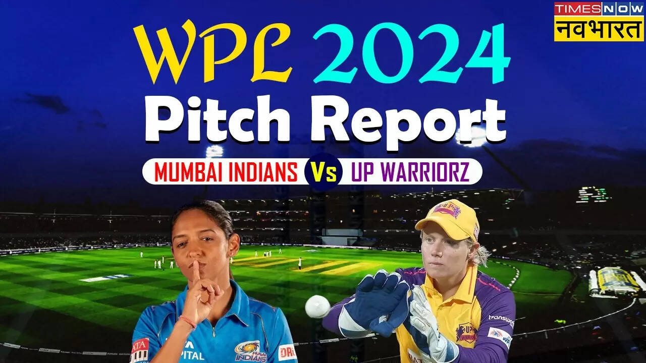 MI vs UPW Pitch Report: WPL 2024 Mumbai Indians vs UP Warriorz Pitch ...
