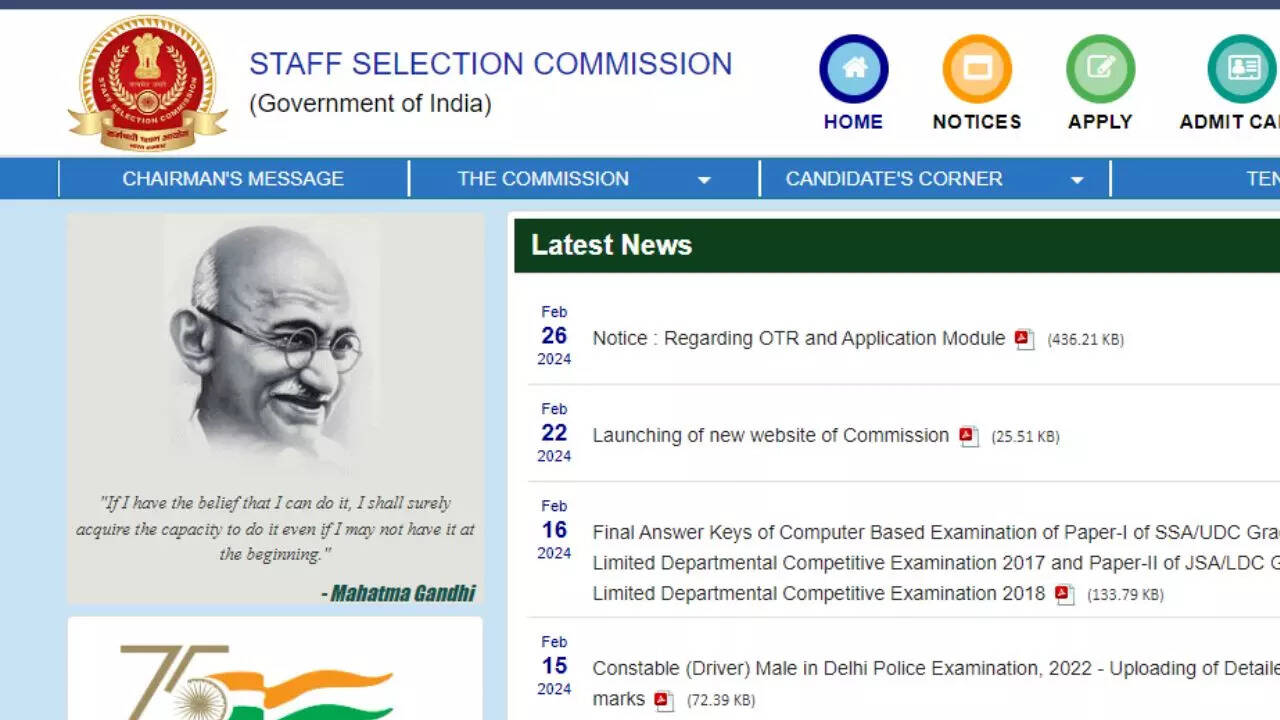 SSC GD Constable Answer Key 2024: Expected to be released soon at ssc ...
