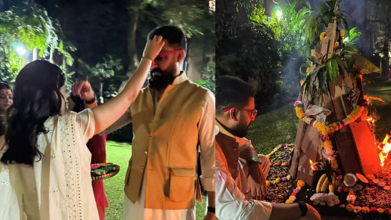 Bachchan Parivar Holi: अमिताभ बच्चन के घर हुआ होलिका दहन, नव्या नंदा ने ...