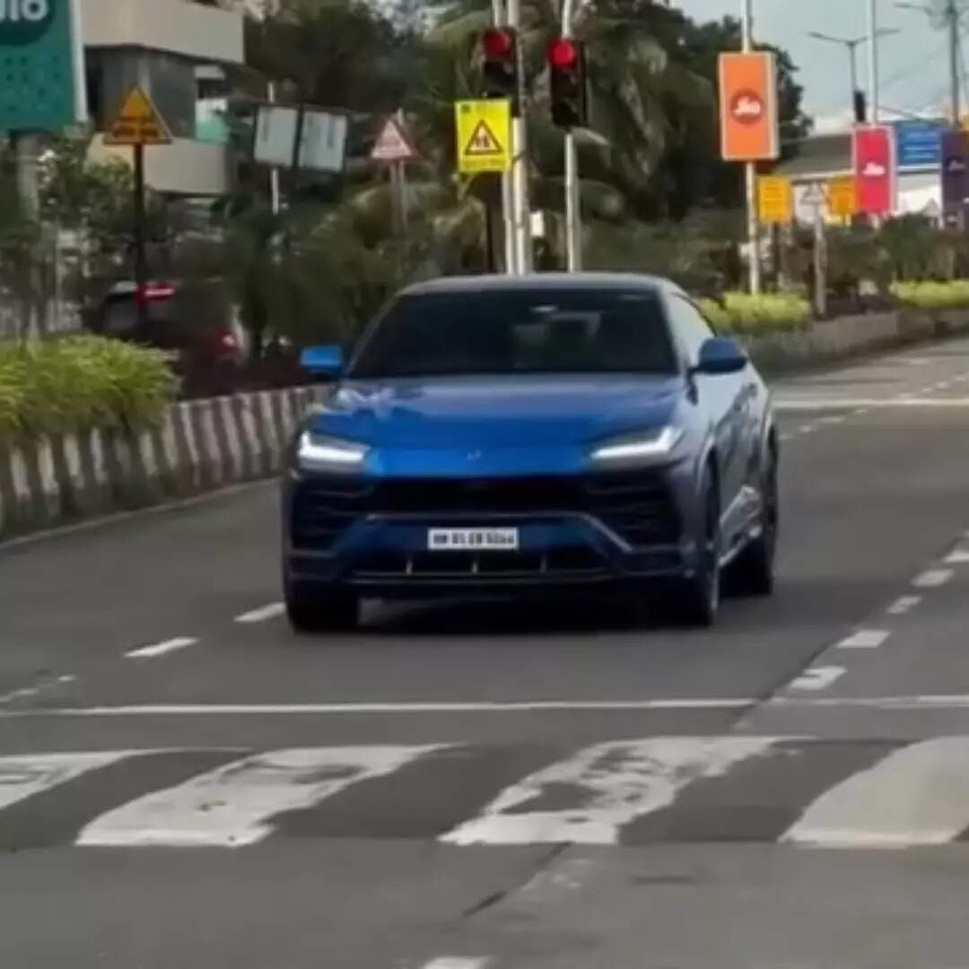 Rohit Sharma Drives Lamborghini Urus luxury Car have Special 0264 ...