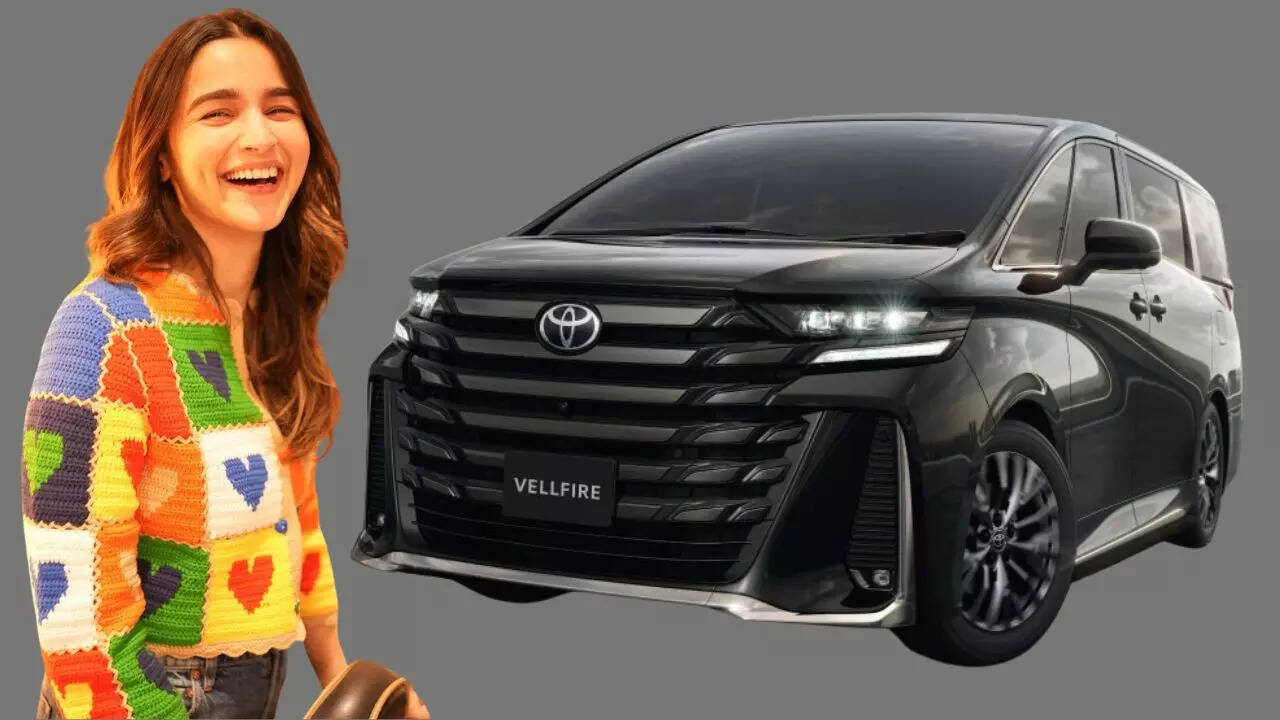 Alia Bhatt Added New Toyota Vellfire MPV In Her Luxury Car Collection