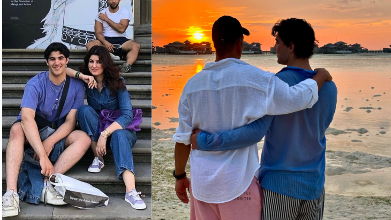 Akshay Kumar and Aarav Photo on Birthday: Twinkle Khanna wishes Akshay ...