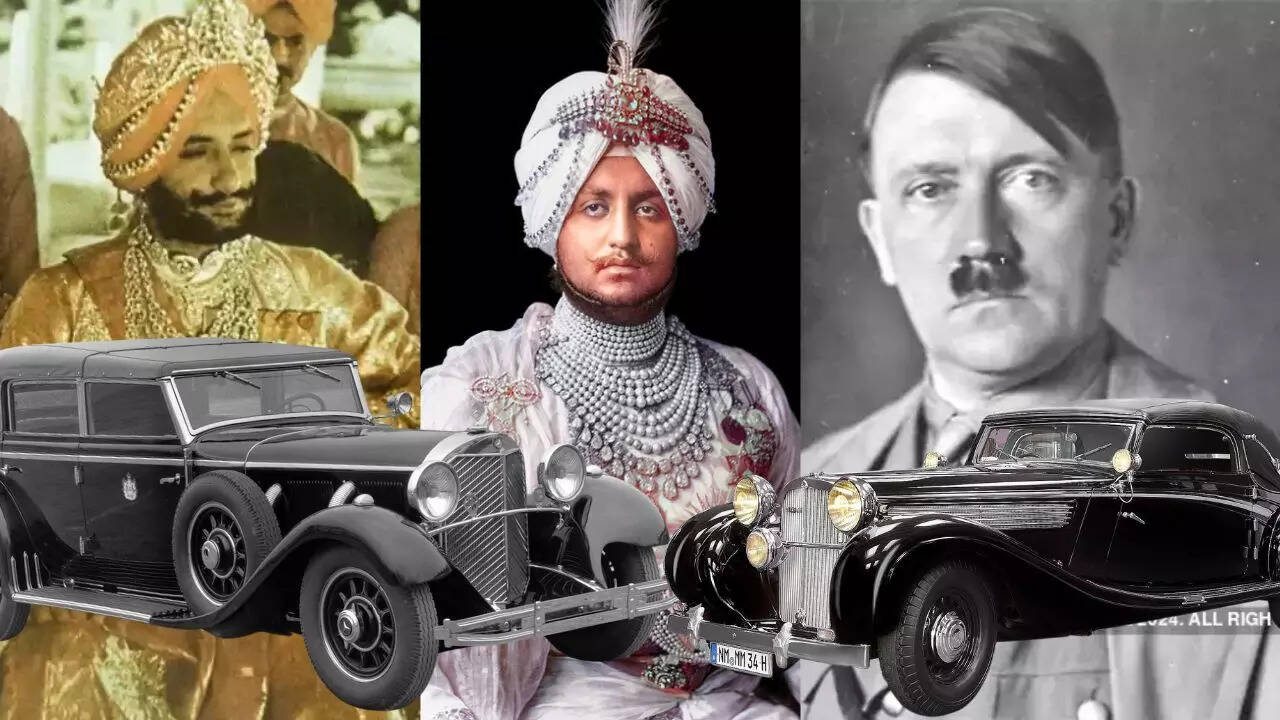 Indian King Was Gifted 12 Cylinder Mercedes Car By Adolf Hitler Know ...