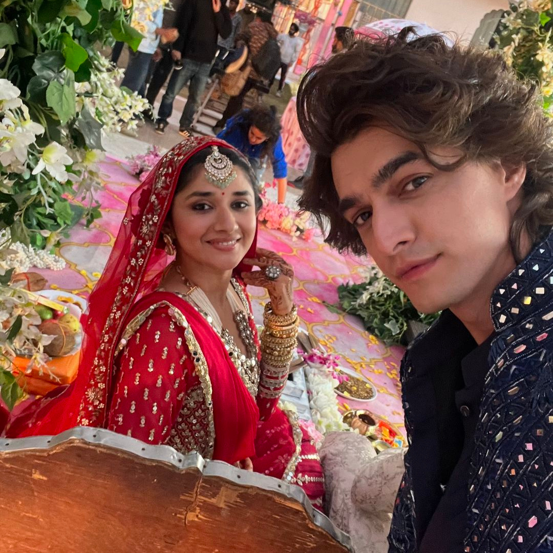 Mohsin Khan ने नायरा का हाथ छोड़ इस TV हसीना संग लिए 7 फेरे! तस्वीरें ...