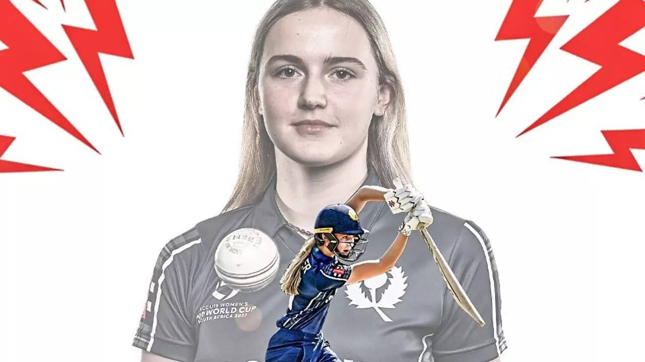 Darcey Carter Of Scotland Grab Limelight With Her Beauty In 2024 ICC ...