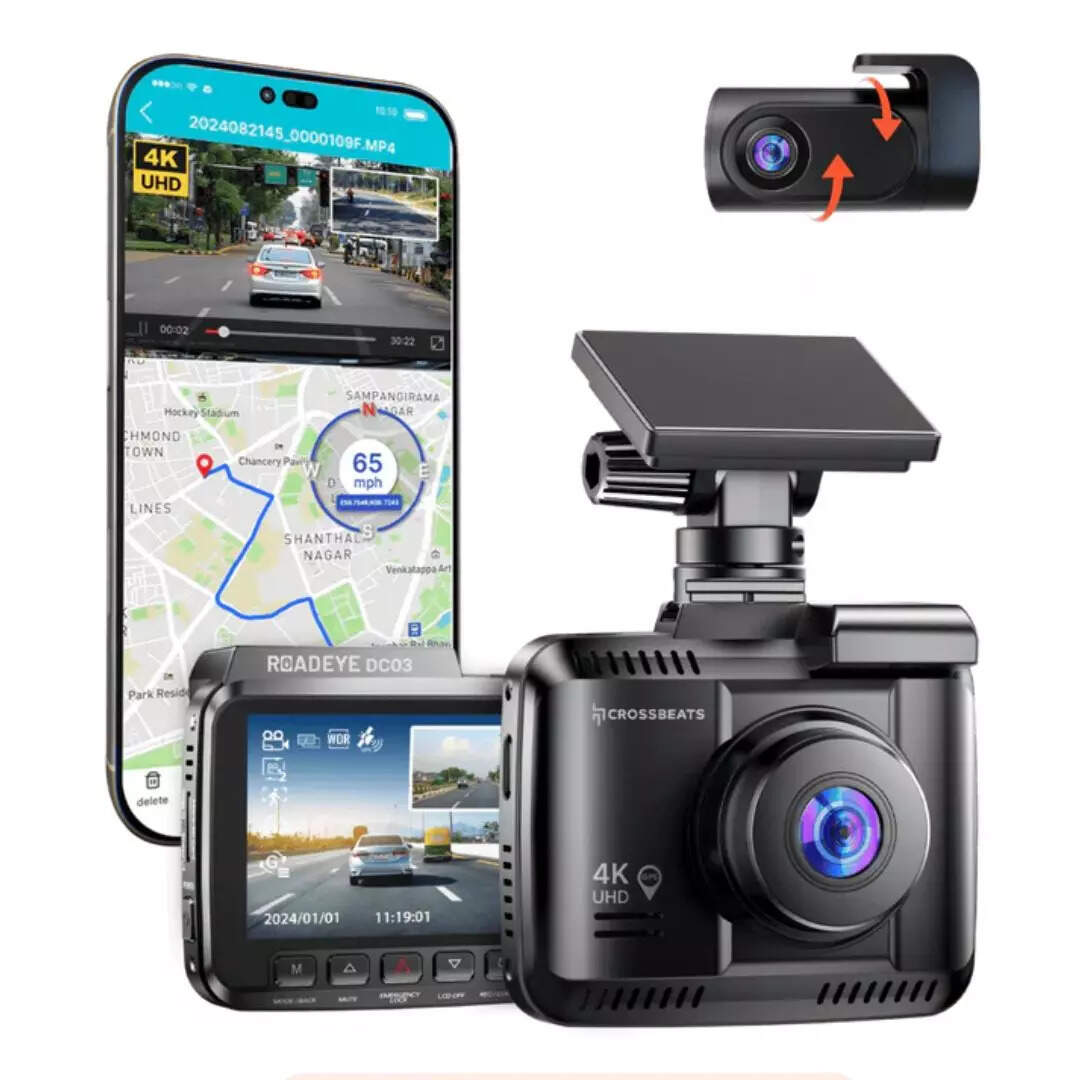 This Dashcam Priced Under 10000 Rupees Will Add ADAS Features In You Car
