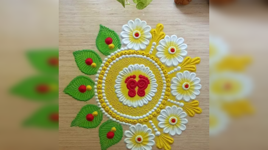 Bhai Dooj Rangoli Designs 2024 (भाई दूज की रंगोली): Simple Bhai Dooj ...