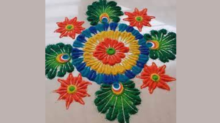Bhai Dooj Rangoli Designs 2024 (भाई दूज की रंगोली): Simple Bhai Dooj ...