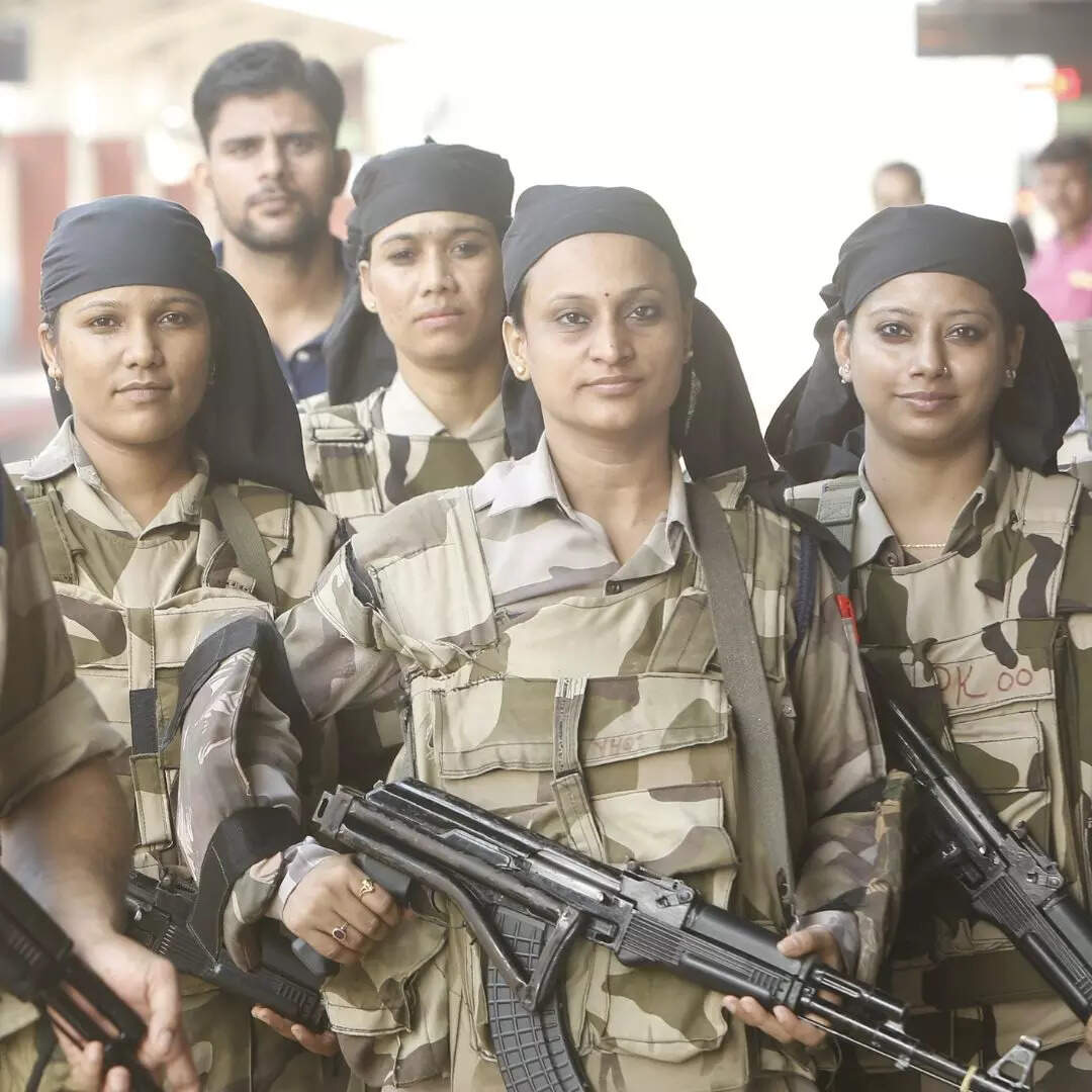 CISF First Women Battalion Established CISF Lady Commando will Protect ...