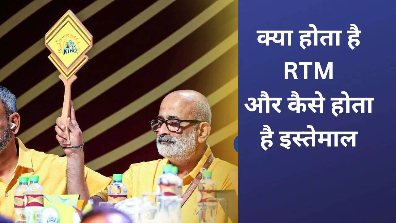 RTM Kya Hota Hai, IPL Auction 2025 Right To Match Rule, What is RTM And ...