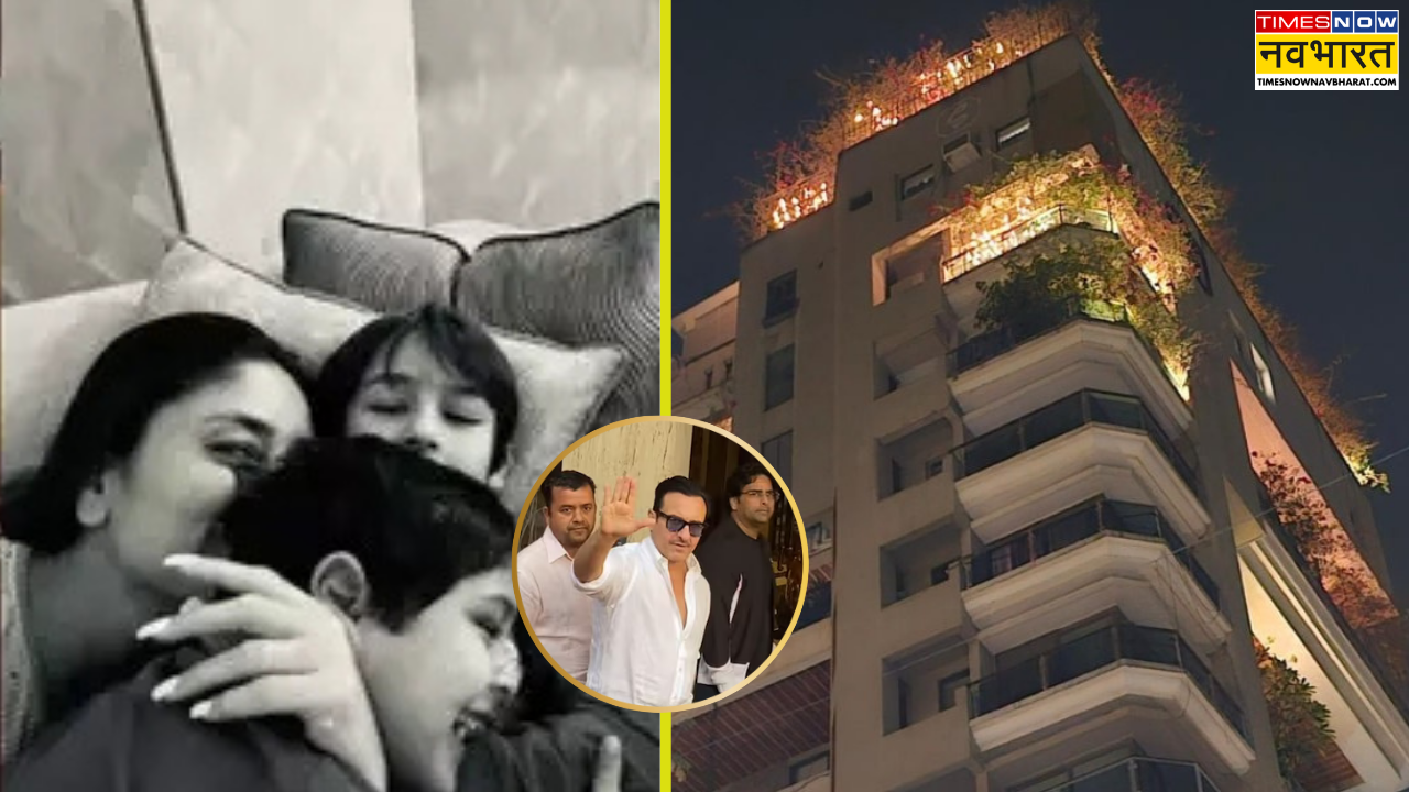 Kareena decorated home for Saif welcome with Taimur jeh, check video ...