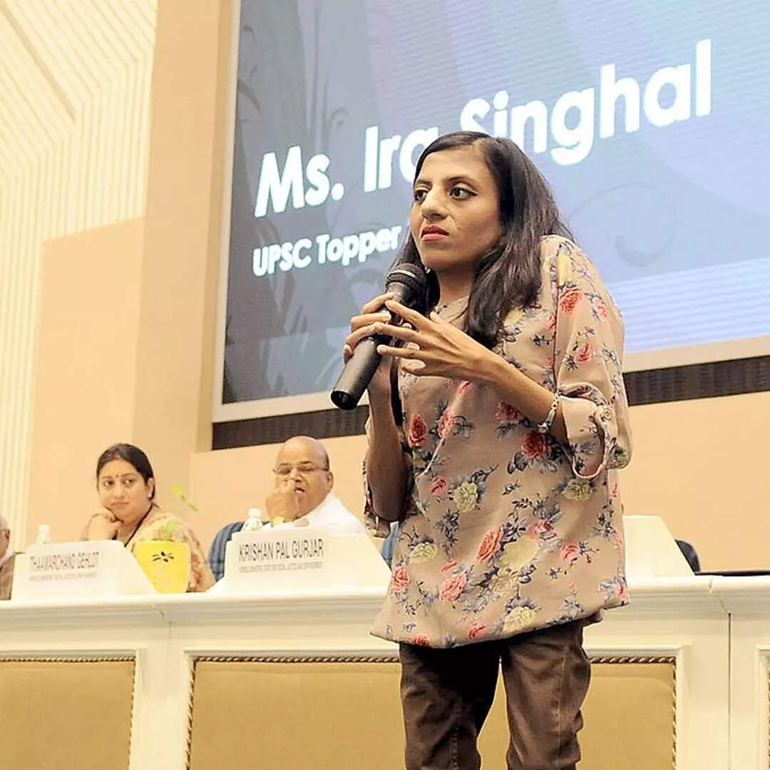 IAS topper Ira Singhal Motivational Story Who Defeated Physical ...