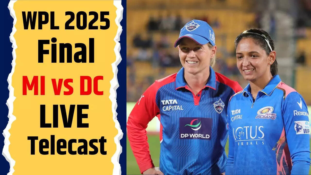 MI vs DC WPL 2025 Final Match Live Score streaming Today Match in hindi ...