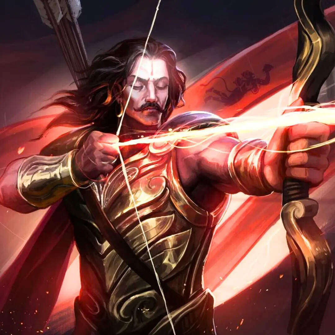 Arjuna Bow name in Mahabharata - Mahabharat Tales in Hindi, Hindu ...
