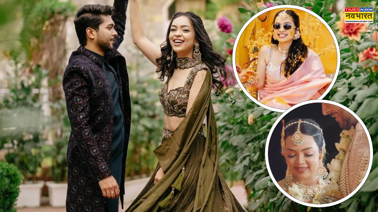 IFS apala mishra wedding with abhishek bakolia in jim corbett haldi ...