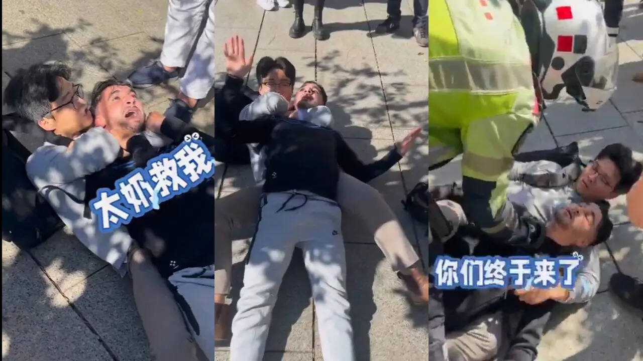 chinese photographer teaches thief lesson in barcelona video goes viral ...