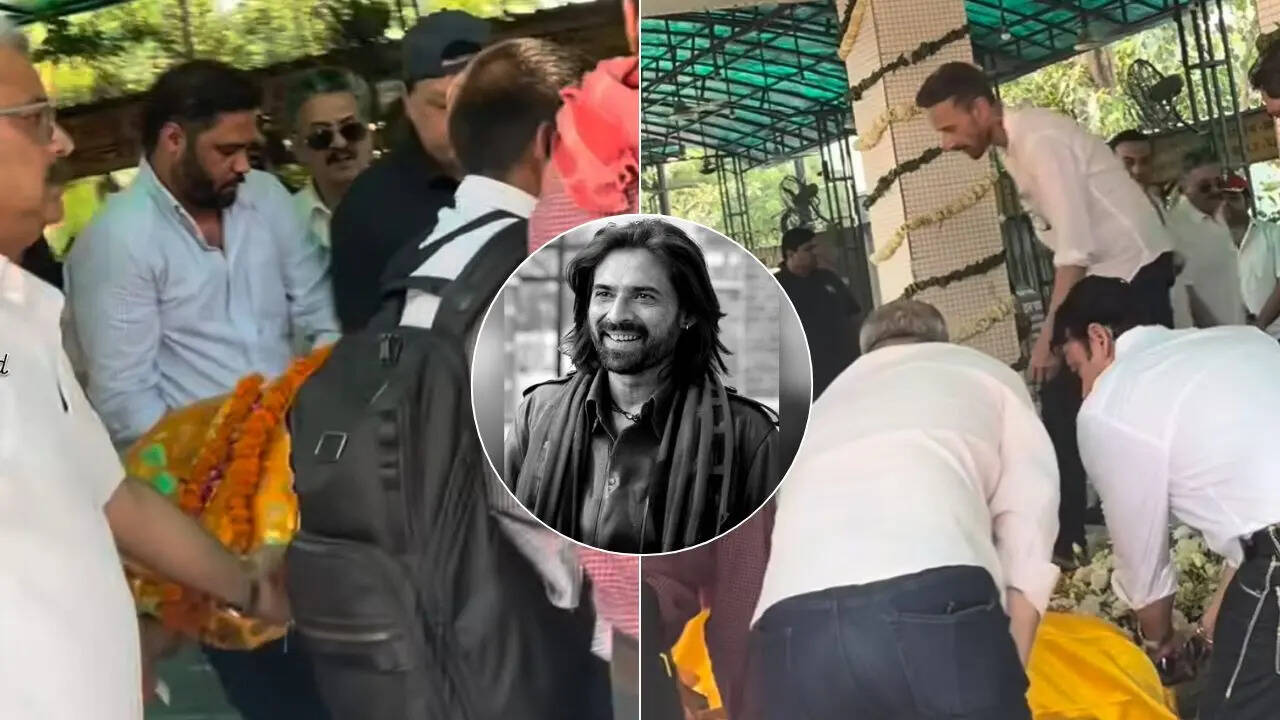 Mukul Dev Funeral: पंचतत्व में विलीन हुए एक्टर मुकुल देव, नम आंखों के ...