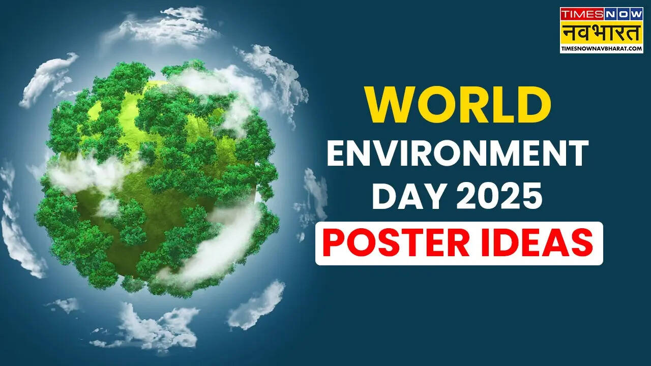 World Environment Day 2025 Poster Images, Photos, Vishwa Paryavaran ...