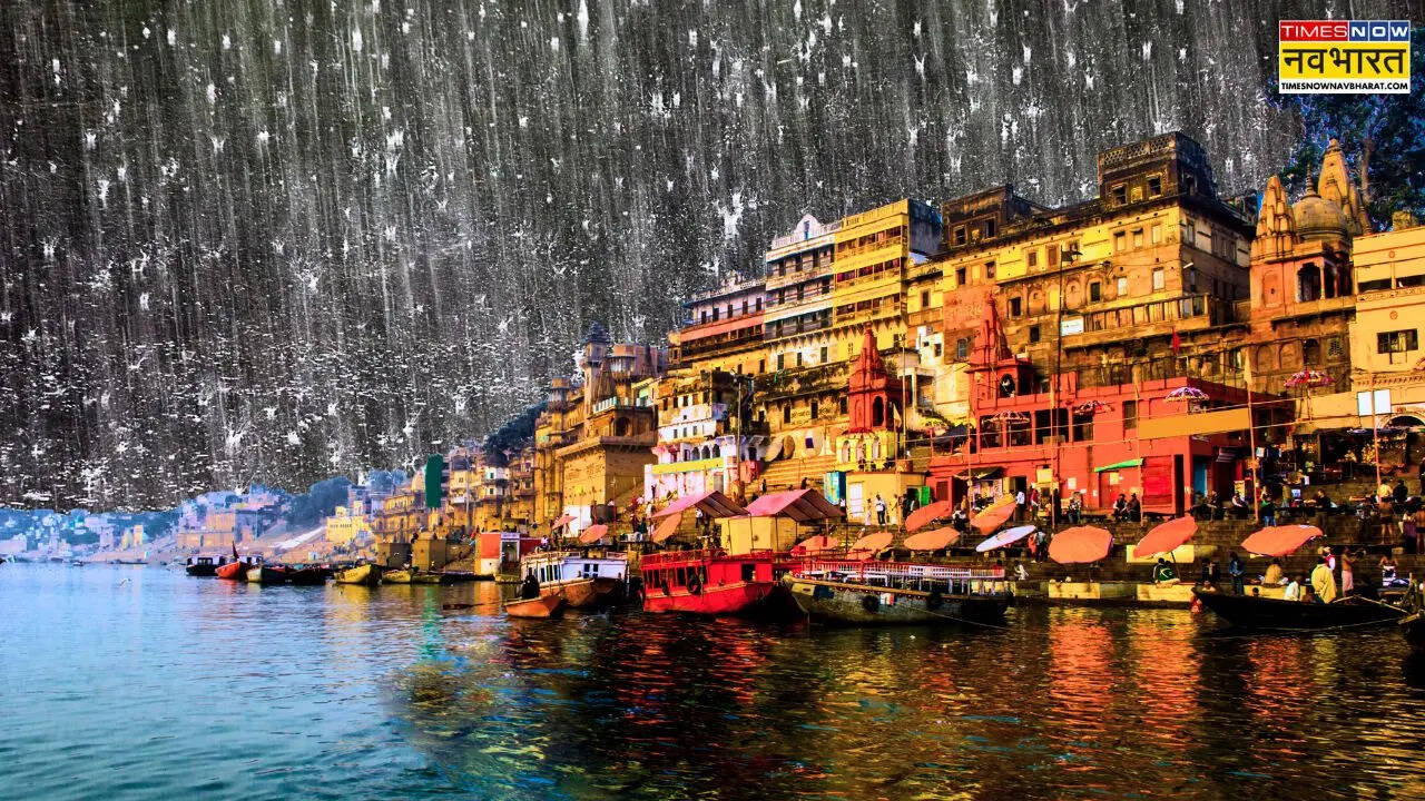 Monsoon Clouds Active Across Uttar Pradesh Rain Alert Issued for ...