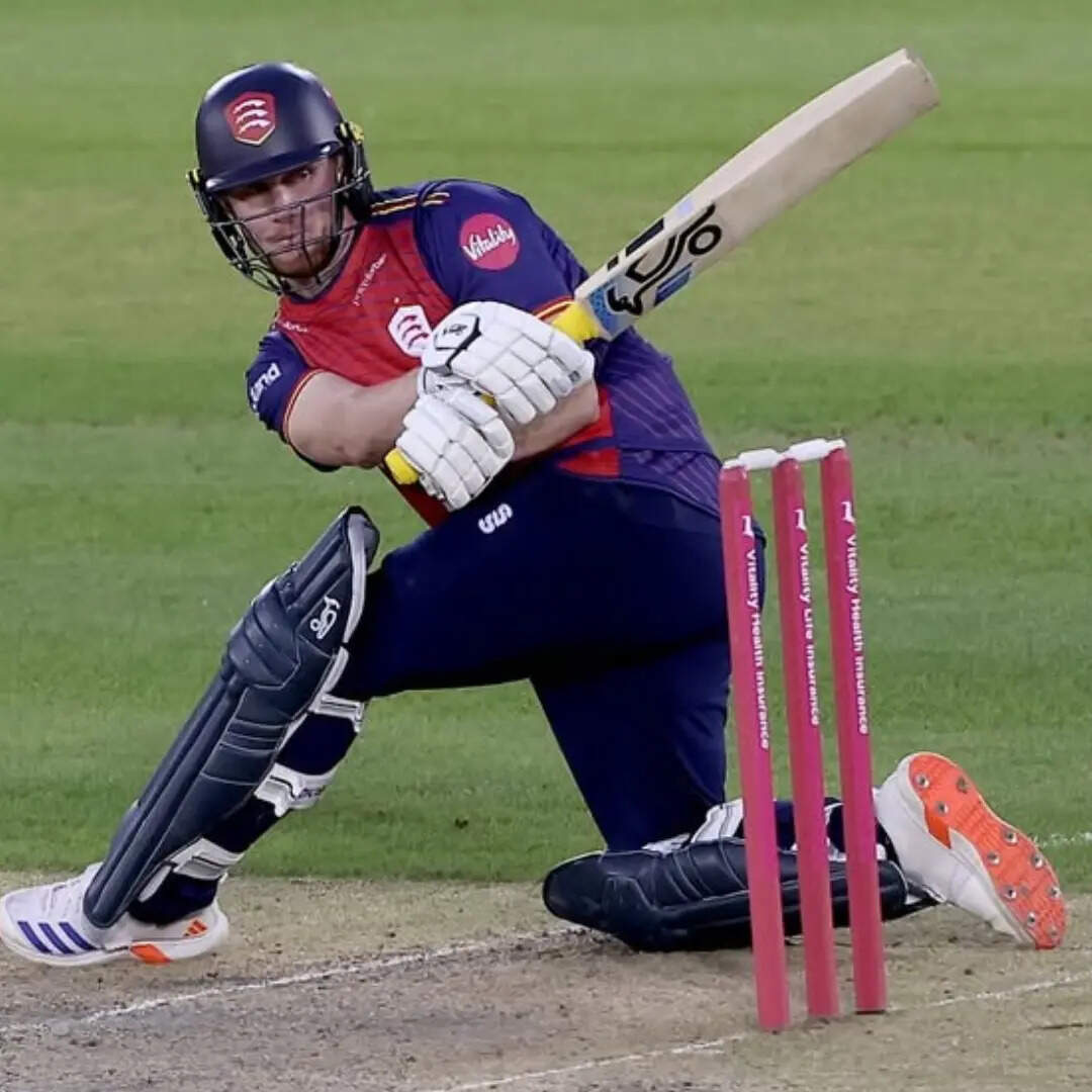 Jordan Cox Of England Slams Swashbuckling T20 Knock Raining Sixes And ...
