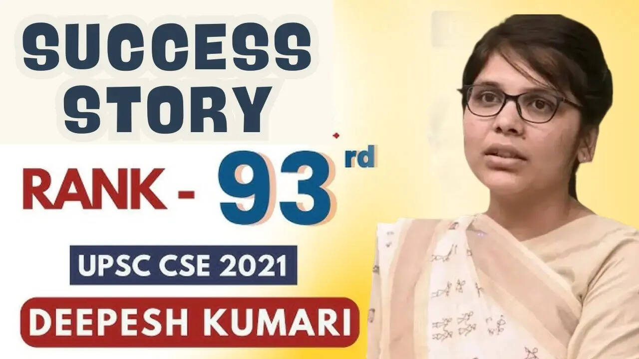 street vendor daughter IAS Deepesh Kumari Success story who cleared ...