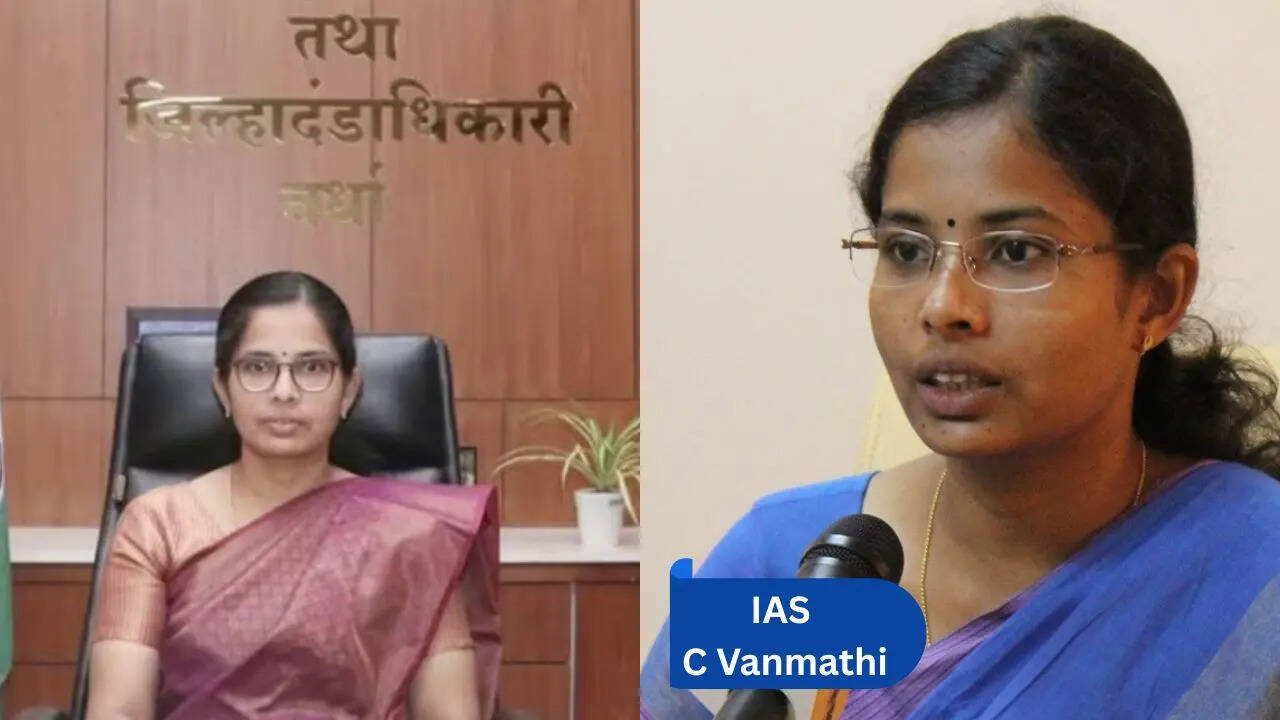 IAS C Vanmathi Success Story who used to graze cattle after school ...