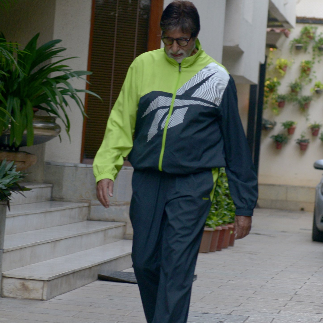 aaradhya bachchan grandfather amitabh bachchan aces tracksuit fashion ...