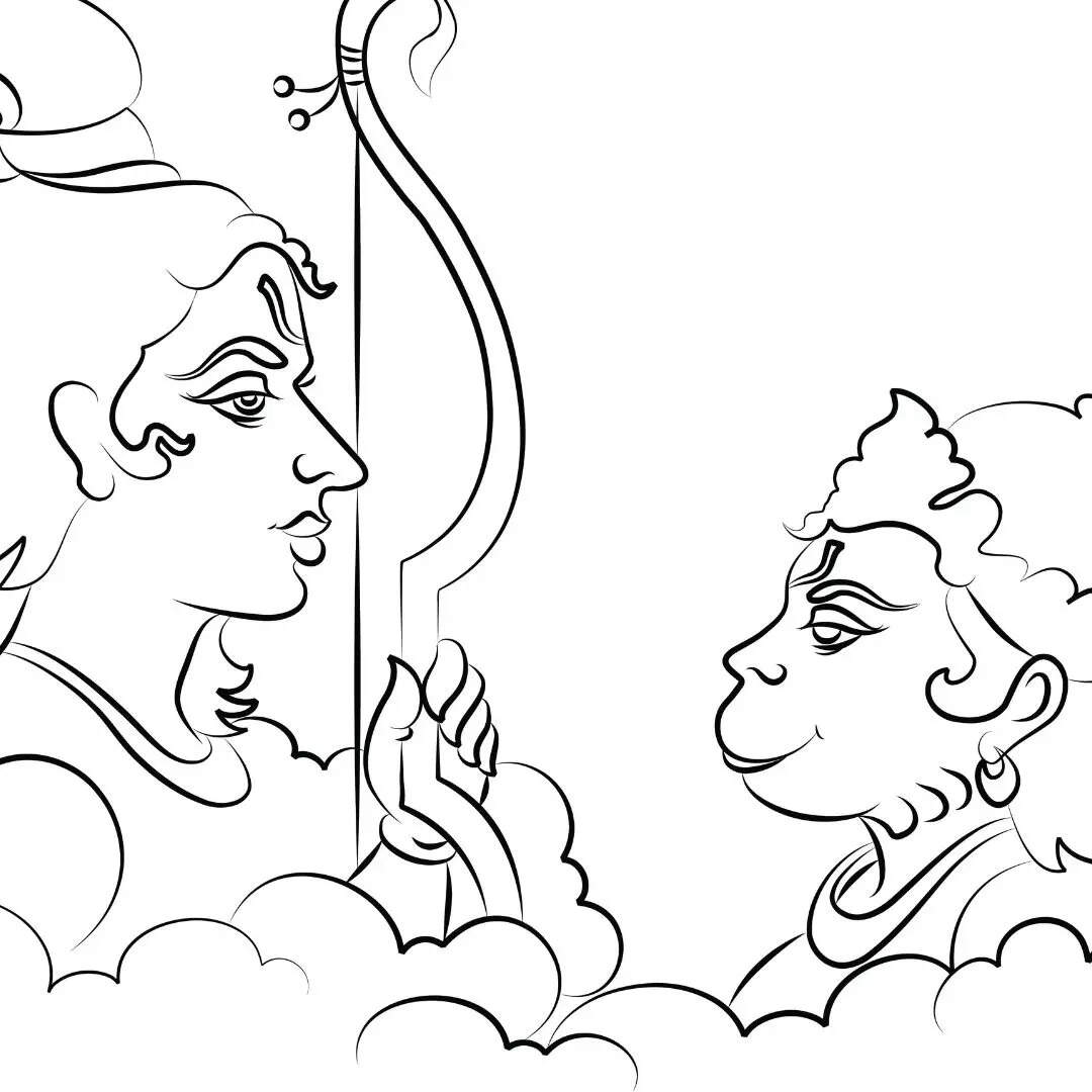 dussehra drawing easy and beautiful with colour step by step 2 october ...