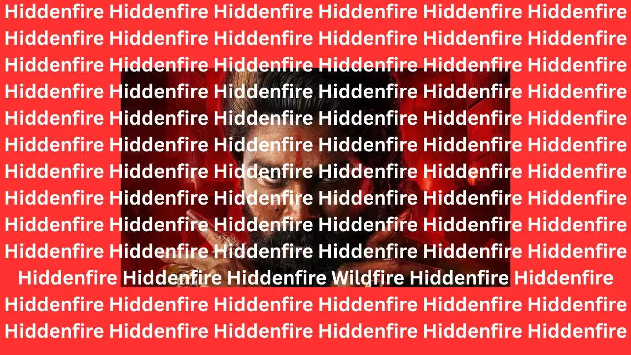 Optical Illusion: Hiddenfire के बीच में कहां छिपा Wildfire, पुष्पा का ...