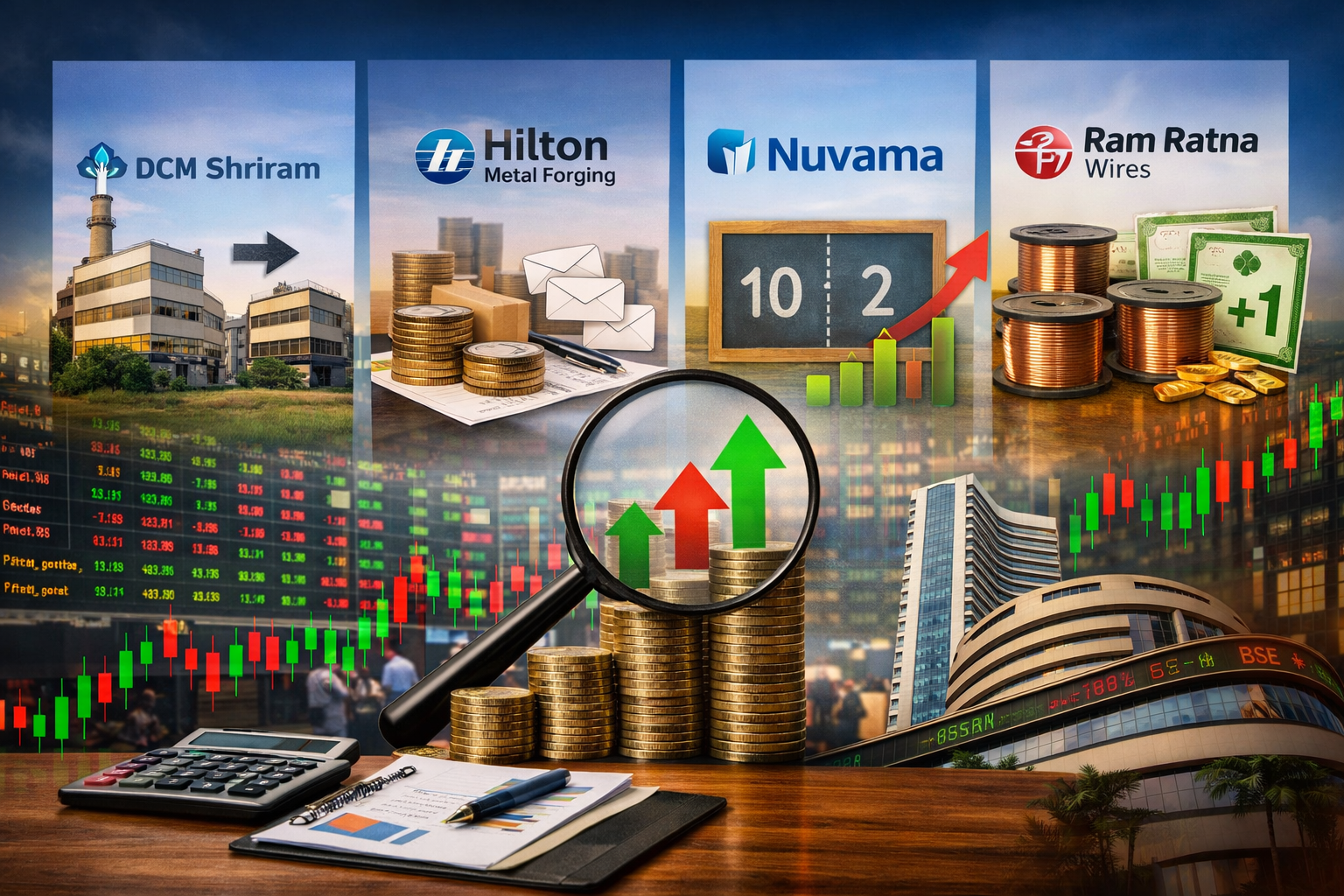 Bonus-Demerger और Stock split से Nuvama Wealth सहित 4 स्टॉक्स में हलचल ...