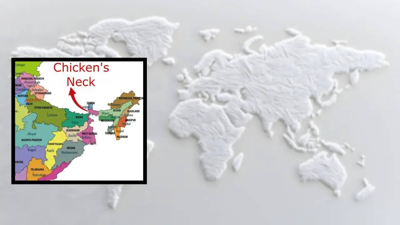 Chicken Neck of India kya hai check Latest News Length width and why it ...