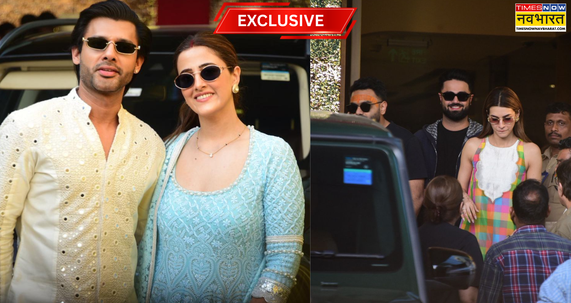 मांग में Stebin Bin का सिंदूर भरकर लौटीं Nupur Sanon, एयरपोर्ट पर स्पॉट ...