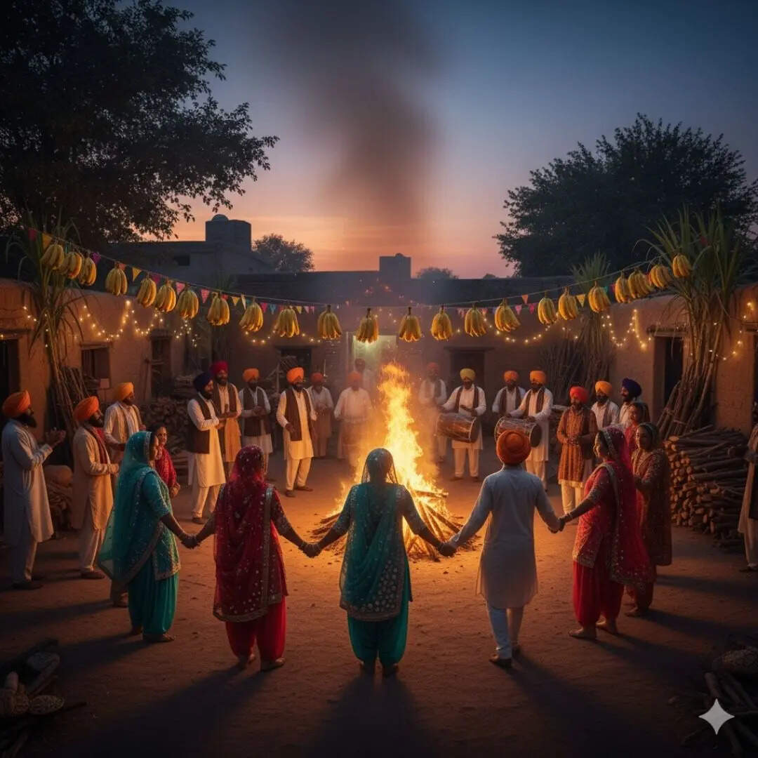 Lohri Gemini Nano Banana Prompts: लोहड़ी पर Gemini Nano से बनवाएं ...