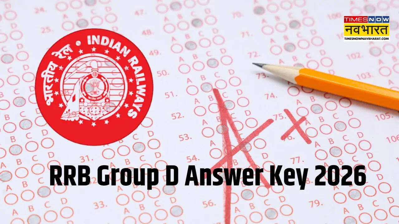 rrb group d answer key 2026 where and how to download steps to ...