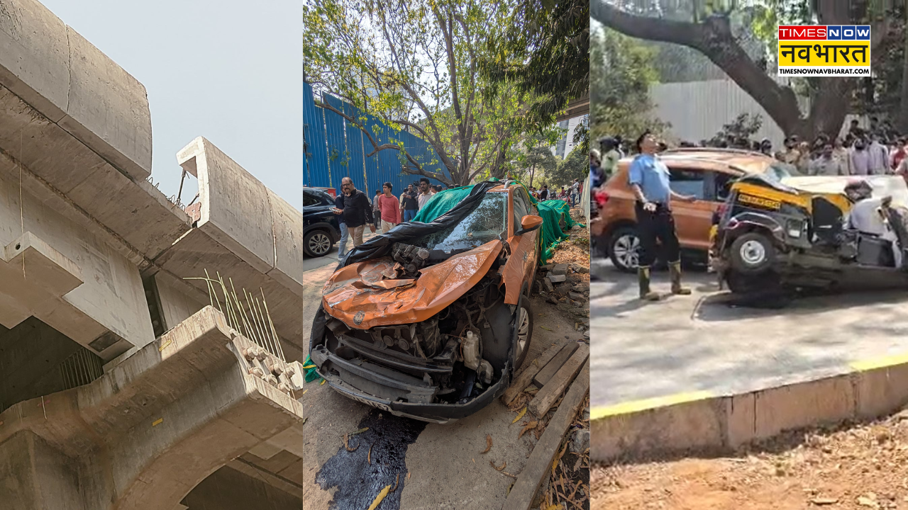 11 घंटे में ढहा Mumbai Metro पुल का स्लैब, एक की मौत तीन घायल, 5 ...