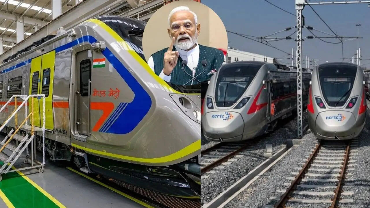 PM Narendra Modi Inaugurates Meerut Metro and Namo Bharat RRTS On 22 ...