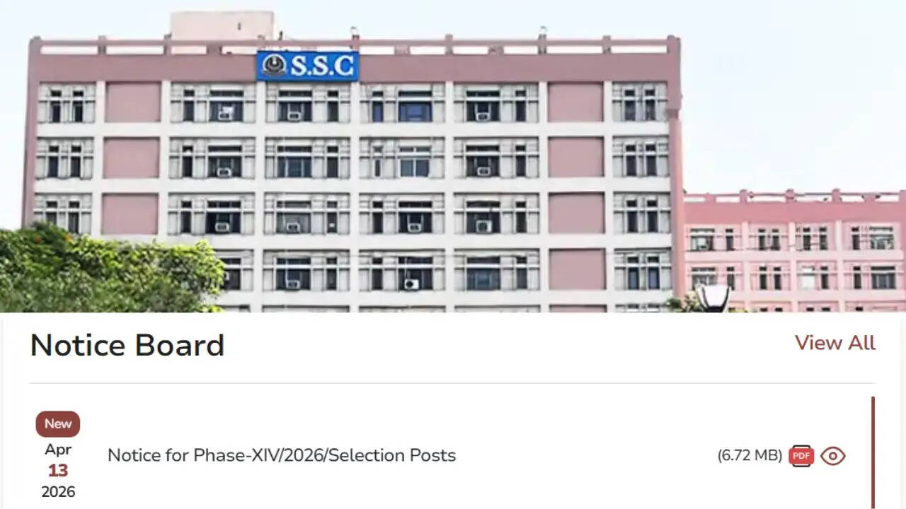 SSC selection post phase 14 vacancies, SSC Recruitment 2026: Selection ...