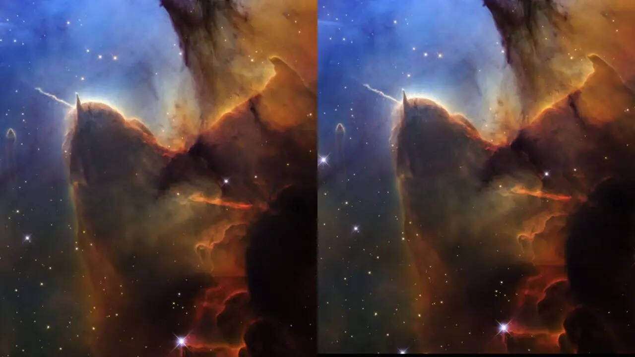 5000 light years dur trifid nebula mein ho raha hai stars ka janm ...