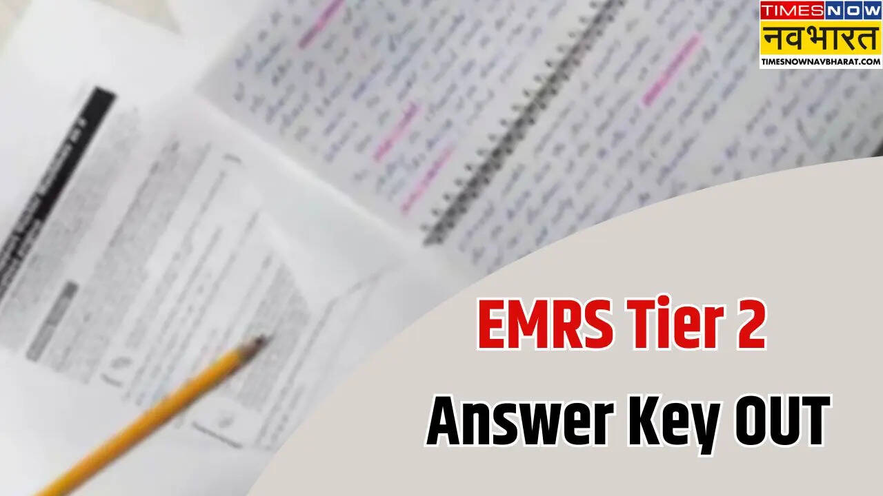emrs tier 2 answer key out at nests.tribal.gov.in check out national ...