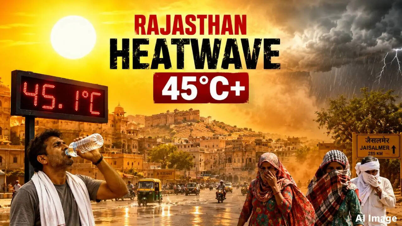 राजस्थान मौसम : प्रचंड गर्मी से तपते राजस्थान में 48 घंटे के लिए राहत ...